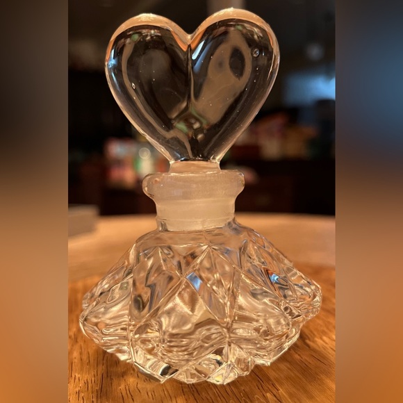 Source Unknown | Accents | Vintage Diamond Cut Crystal Glass Perfume ...